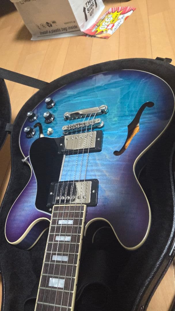 ギター Gibson ES-339 Figured Blueberry Burst