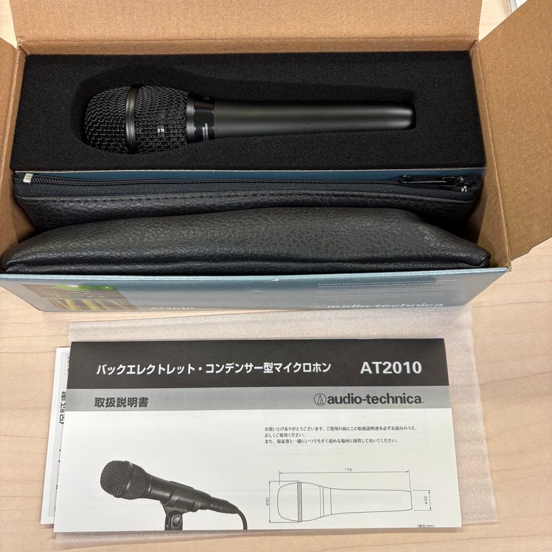 audio-technica AT2010 コンデンサーマイク