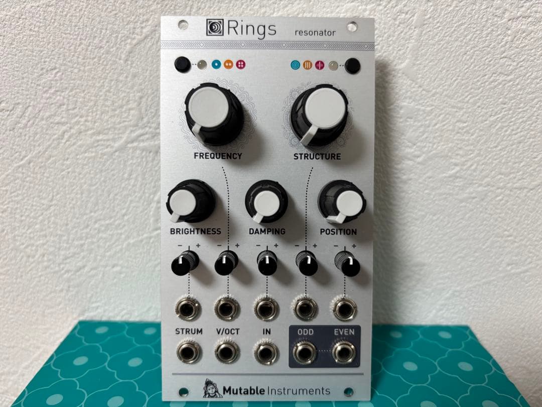 Mutable instruments Rings ユーロラック モジュラー