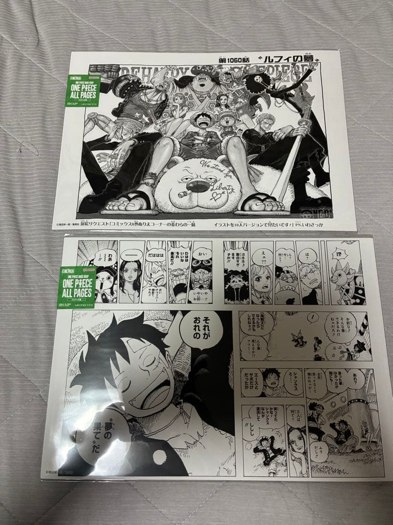 ONE PIECE BASE SHOP ALL PAGES ルフィ　夢の果て