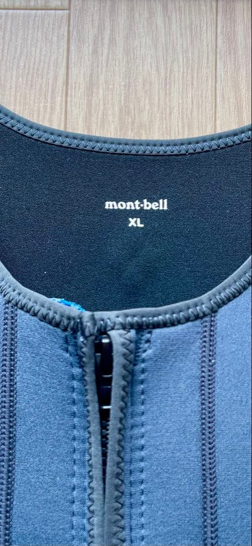 （美品）mont-bell ロングジョンウェットスーツ XLサイズ