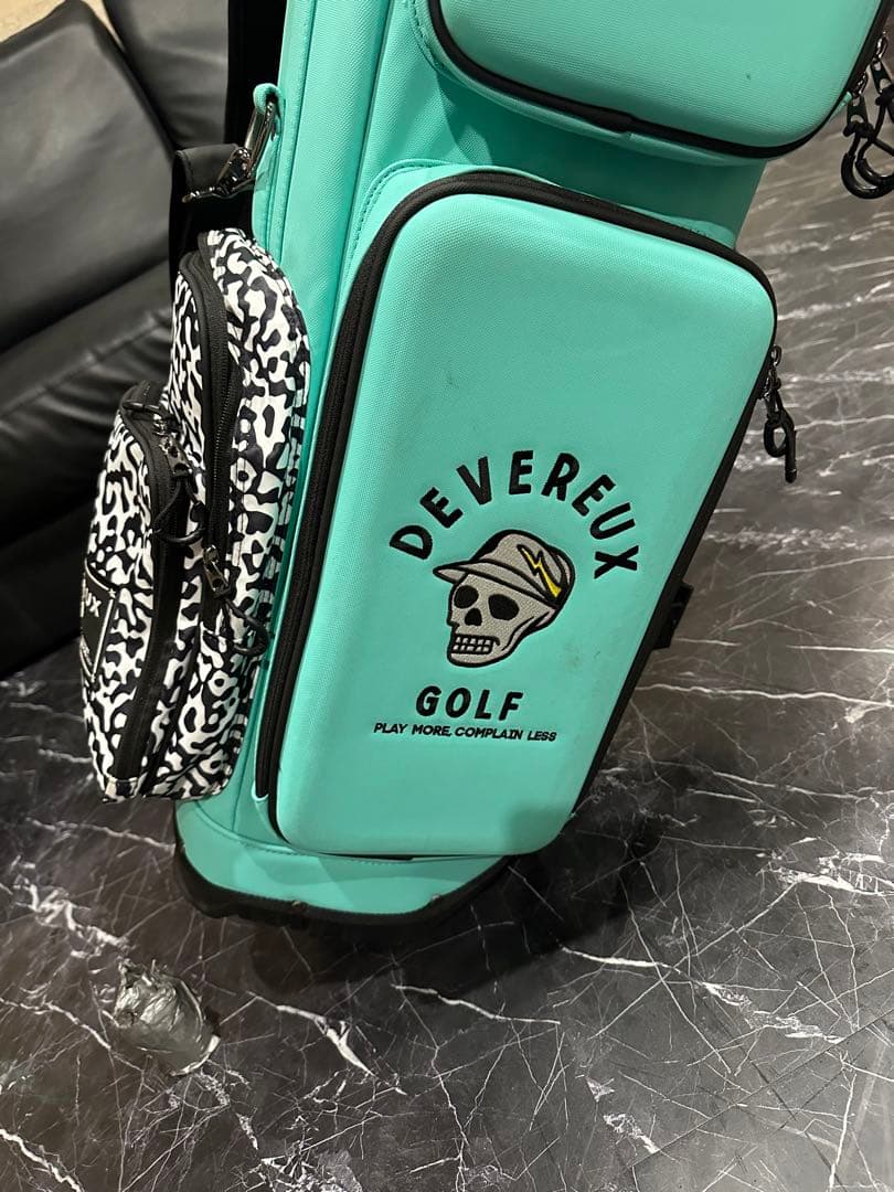 DEVEREUX GOLF ターコイズ ゴルフバッグ　キャディバッグ