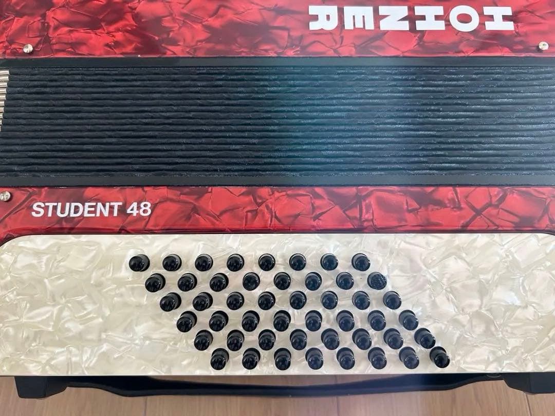 HOHNER ホーナー STUDENT 48 アコーディオン ハードケース付属