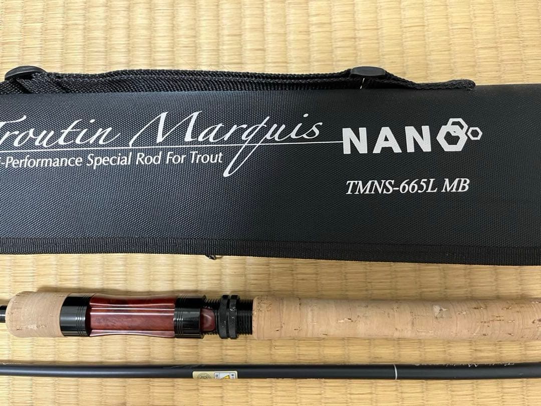 アブ•ガルシア　トラウティンマーキスNANO　TMNS-665L MB