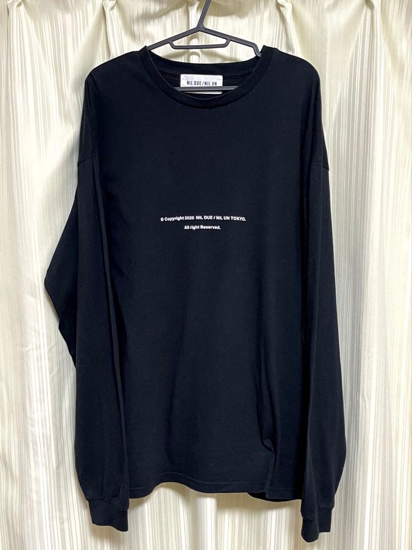 ミュージシャン NIL DUE / NIL UN LONG SLEEVE TATTOO TEE