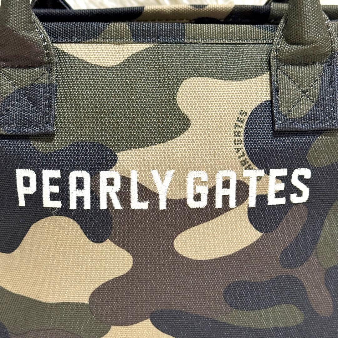 PEARLY GATES 迷彩 カモフラ カートバッグ トートバッグ ゴルフ用品