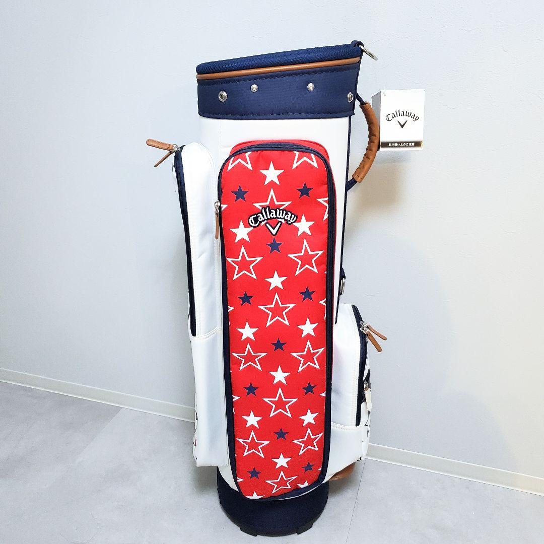 【未使用タグ付き✨️】Callaway 星柄 ゴルフバッグ キャディーバッグ