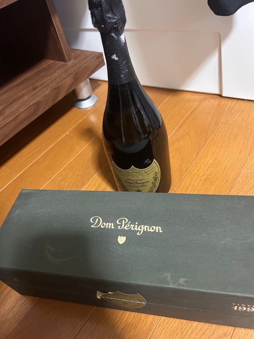 未開封！1998年Dom Pérignon シャンパン 箱付き