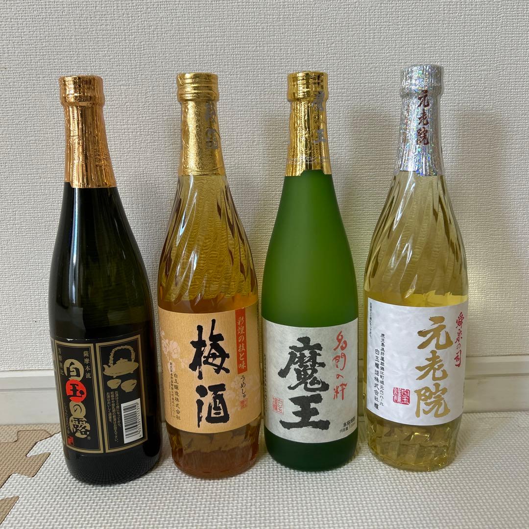 白玉醸造焼酎4本セット
