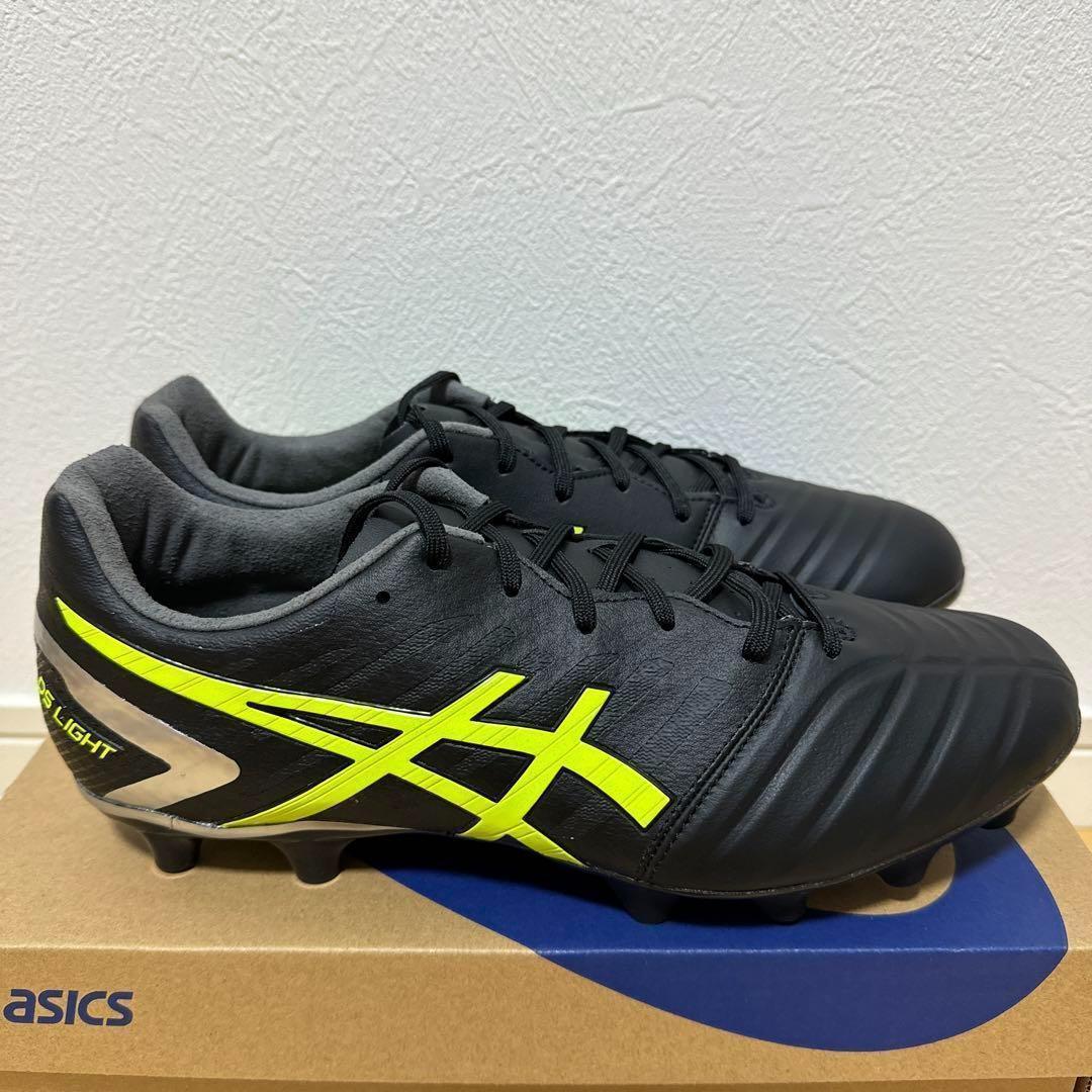 新品　asics DS LIGHT WIDE サッカー　スパイク　黒　27.5