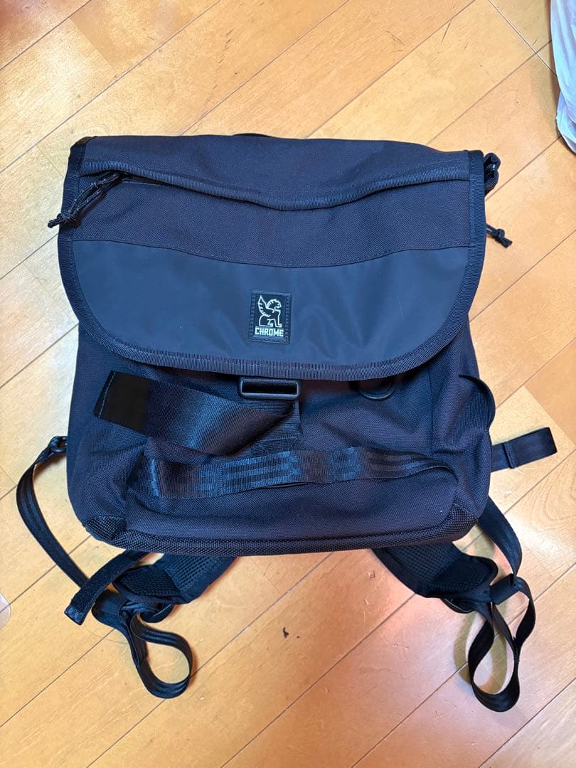 CHROME VERSATILE BACKPACK チェストバックル付き