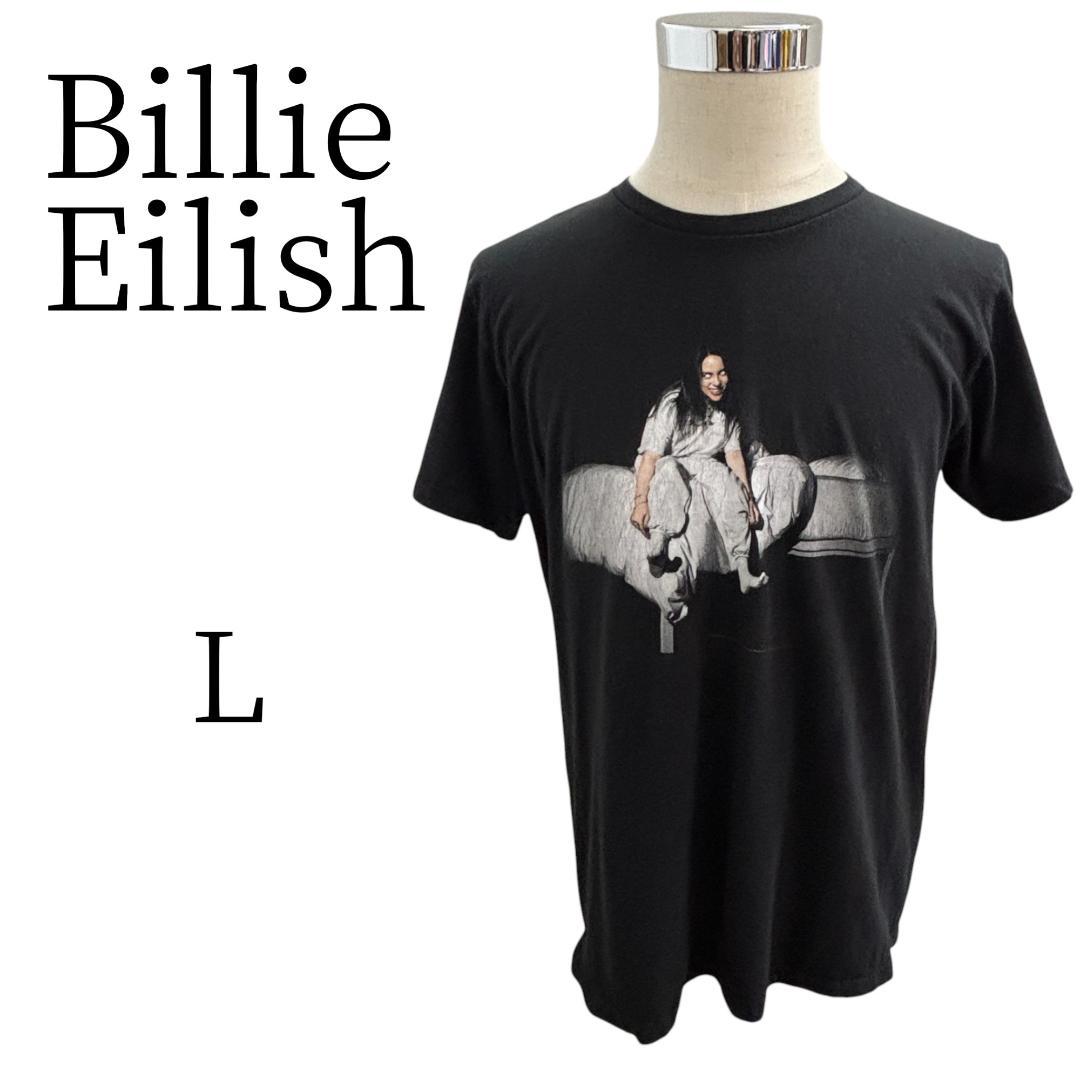 Billie Eilish ビリーアイリッシュ 黒 Tシャツ・カットソー L