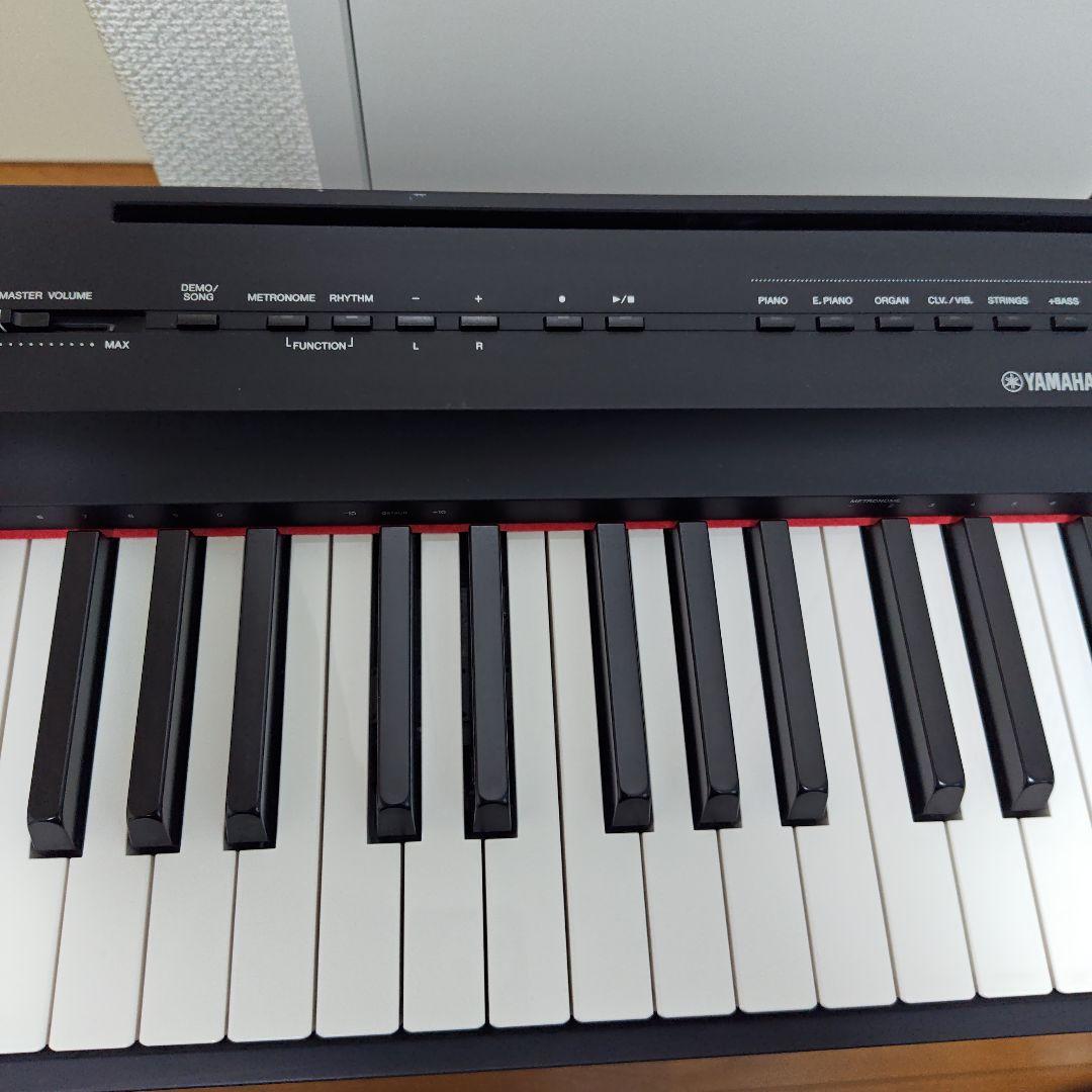 【付属品完備】YAMAHA P-125 電子ピアノ 豪華フルセット　スタンド付き