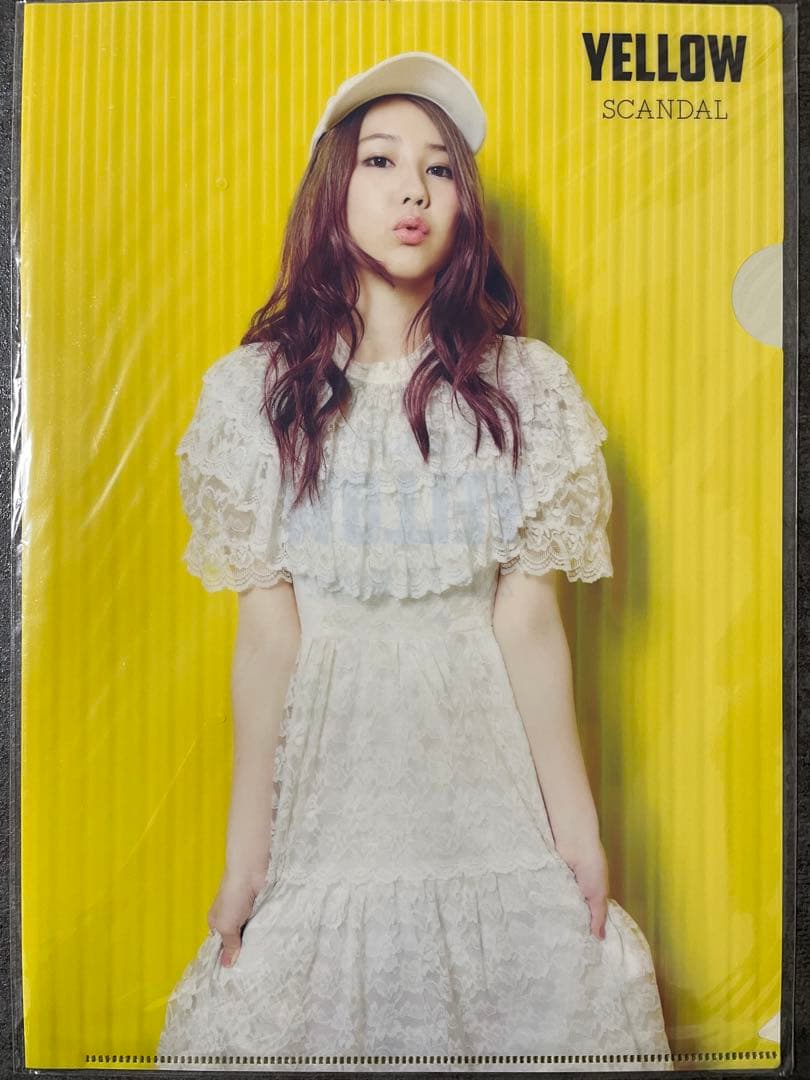 SCANDAL YELLOW TOMOMI クリアファイル 未開封