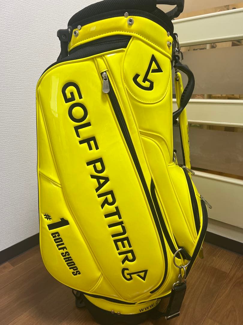 GOLF PARTNER NEXGEN イエローキャディバッグ