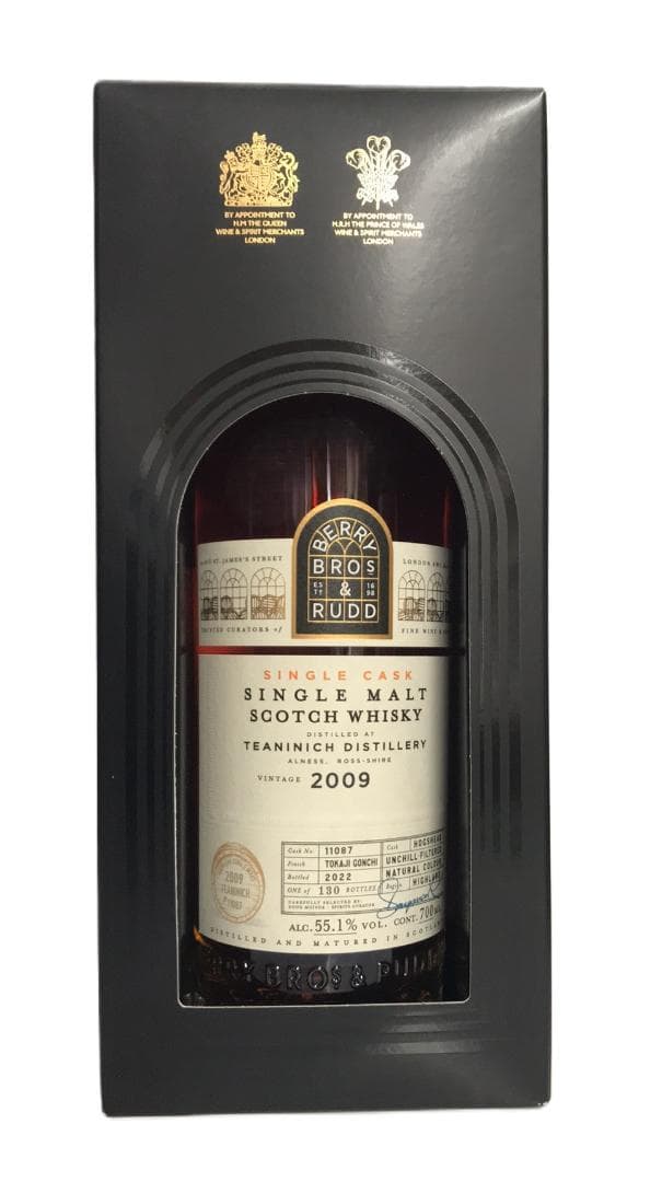 ティーニニック2009 トカイワインフィニッシュ 55.1% 700ml