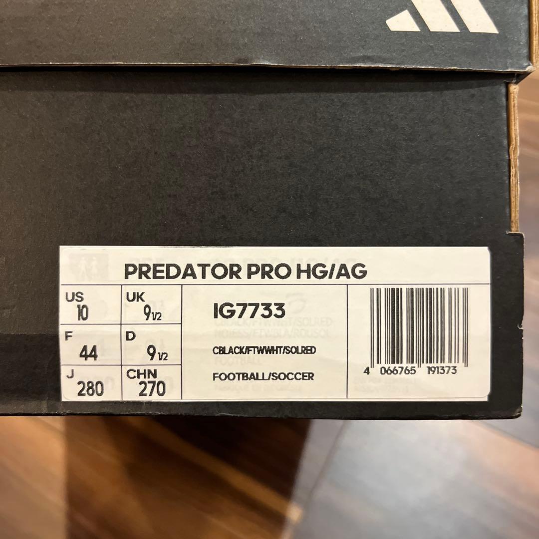 シューズ adidas PREDATOR PRO HG/AG 280 J