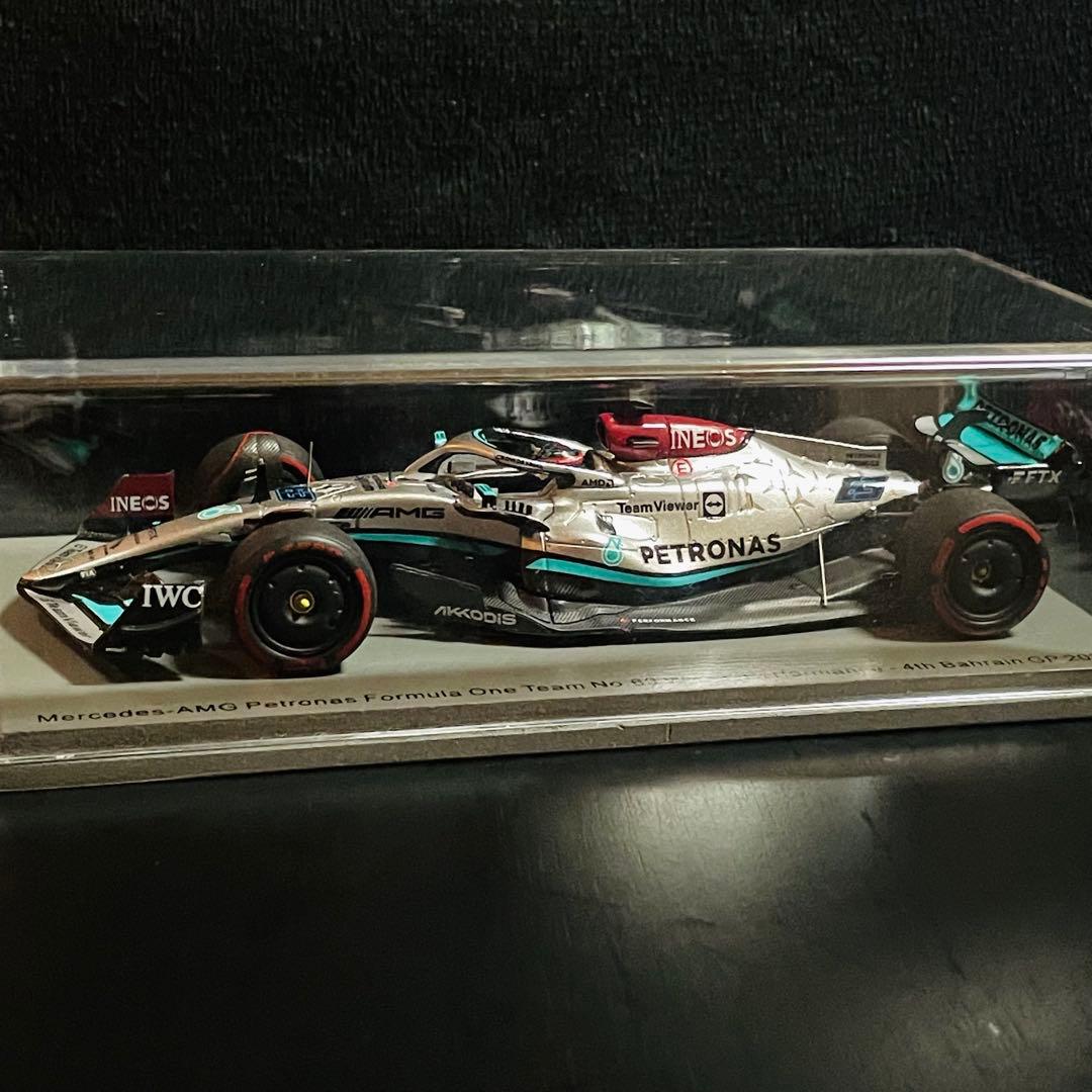 1/43 Spark メルセデスAMG W13 J.ラッセル バーレーンGP