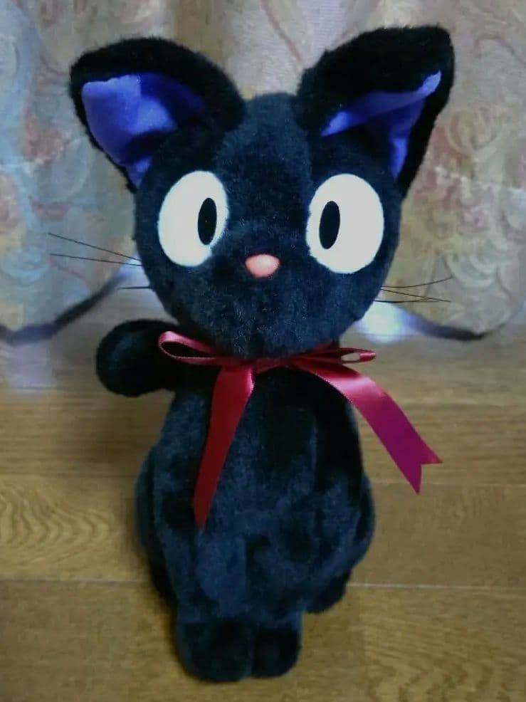 魔女の宅急便　黒猫　ジジ　ぬいぐるみ　魔女の谷　ジブリパーク　限定　新品タグ付き