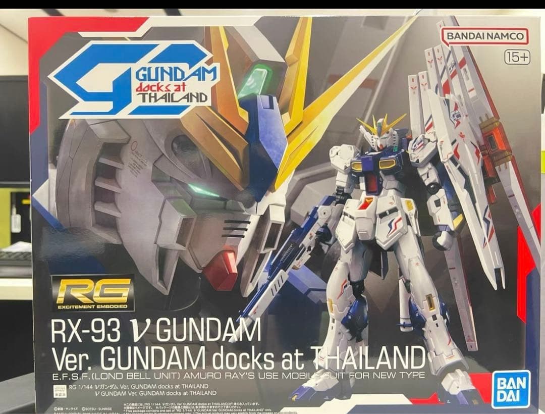 RG νガンダム ニューガンダム タイ限定風 塗装完成品