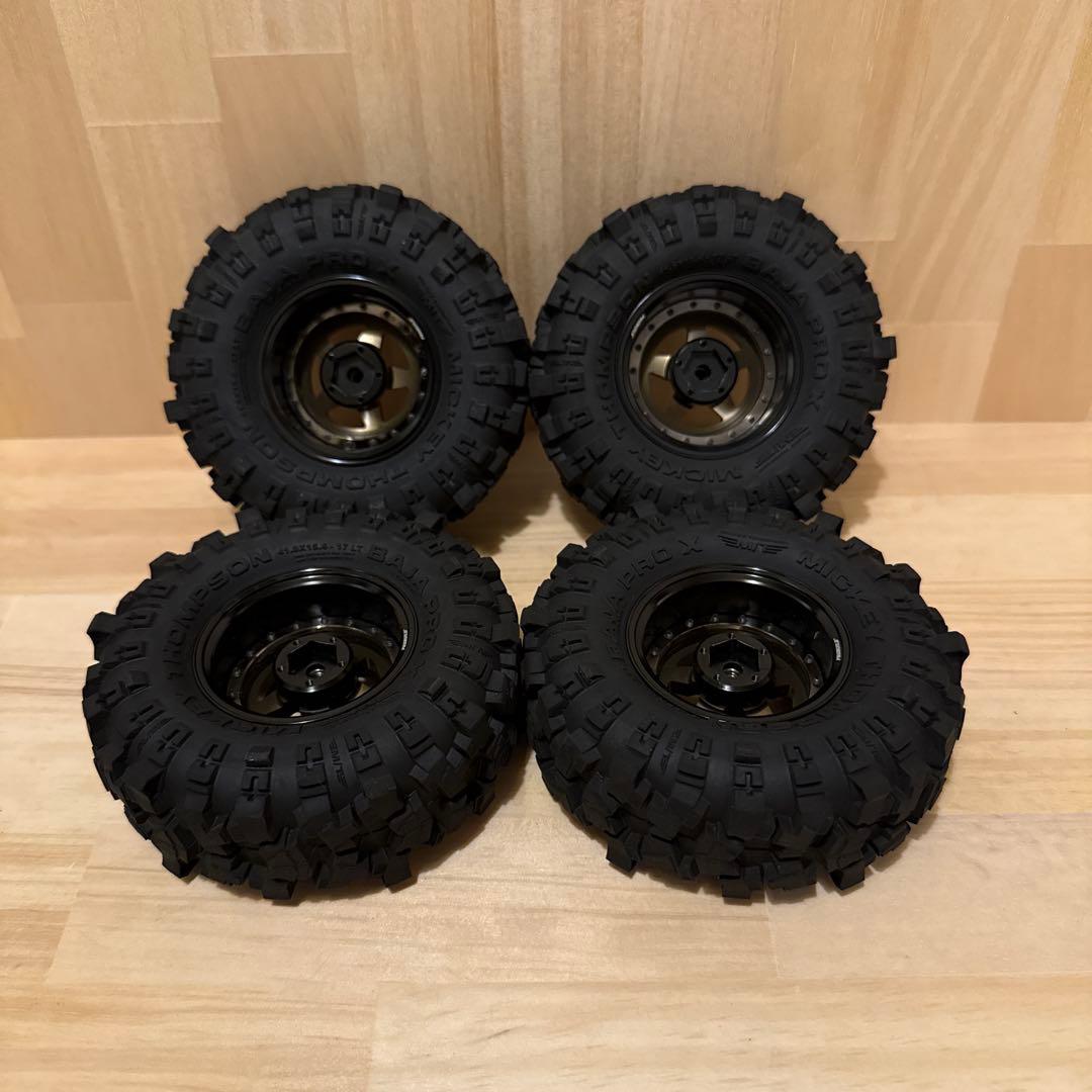 RC4WD タイヤ & プロビルド ビードロックホイール セット