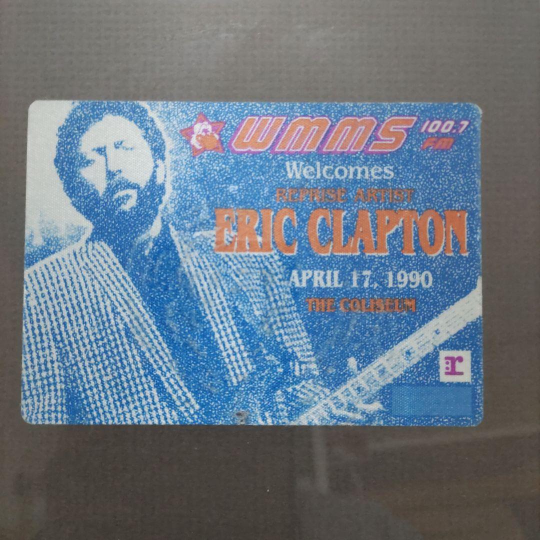 ☕ERIC CLAPTON 直筆サイン　フォトフレ－ム