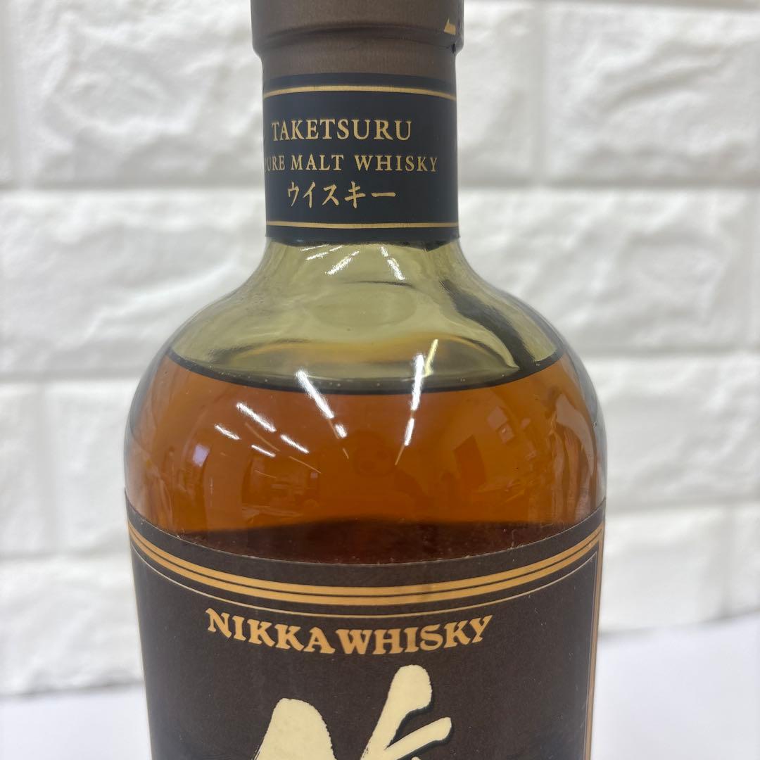 生産終了の激レア品 NIKKA 竹鶴 12年 ピュアモルトウイスキー　660ml