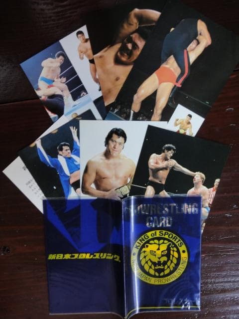 新日本プロレス １９８０年代もの　　プロレスカード