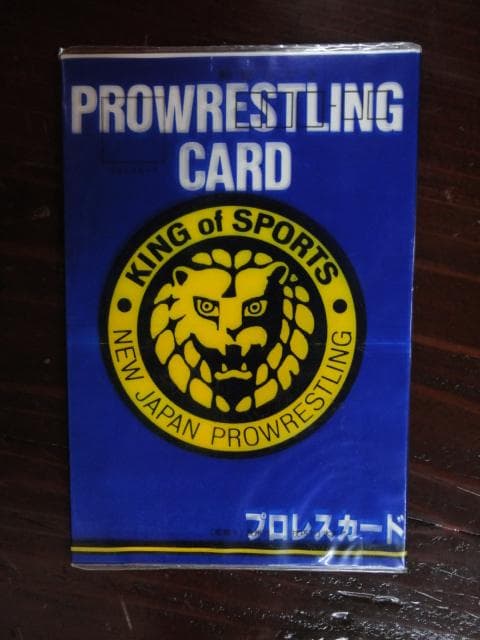 新日本プロレス １９８０年代もの　　プロレスカード