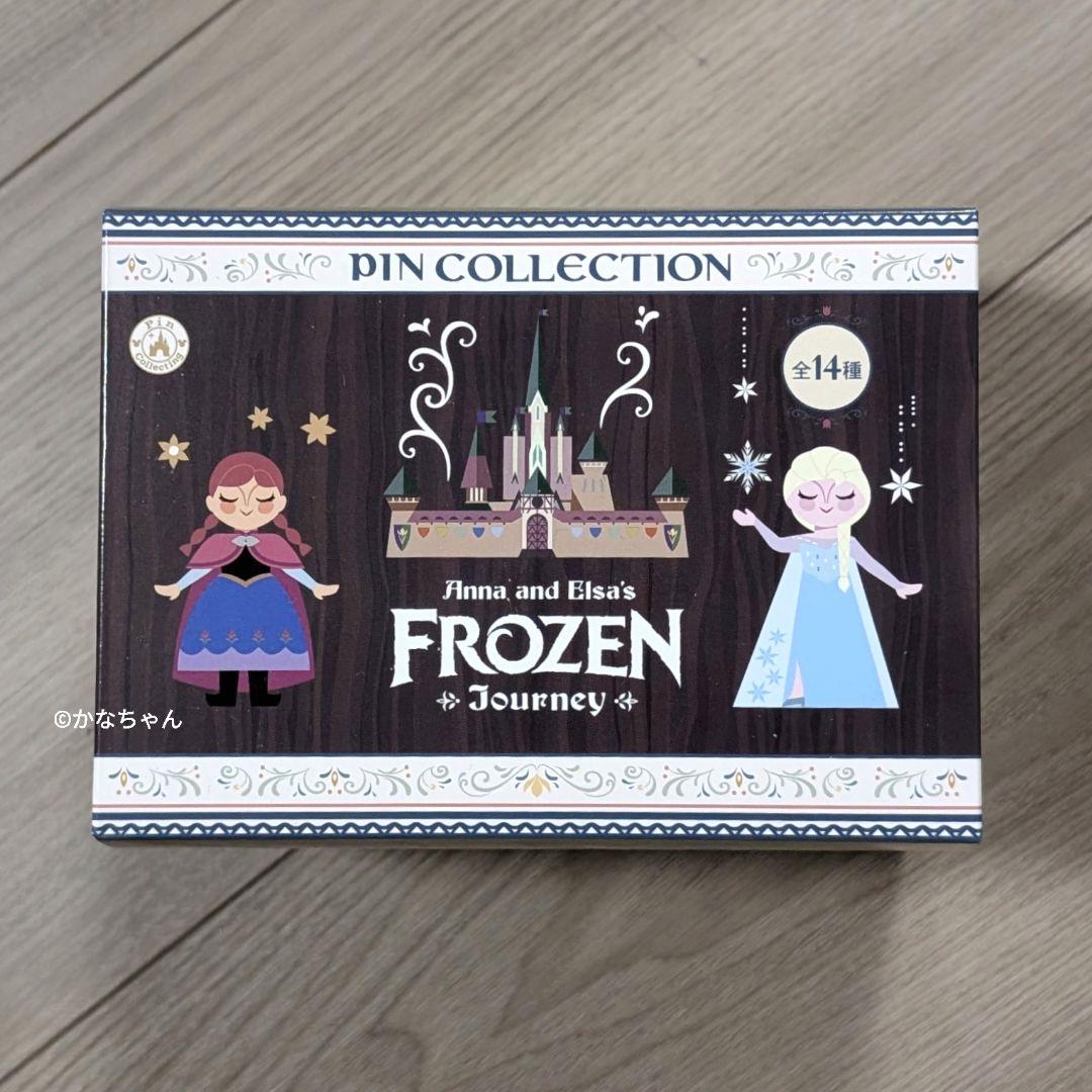 ディズニーリゾート　アナと雪の女王　ピンバッジ　コンプリートBOX