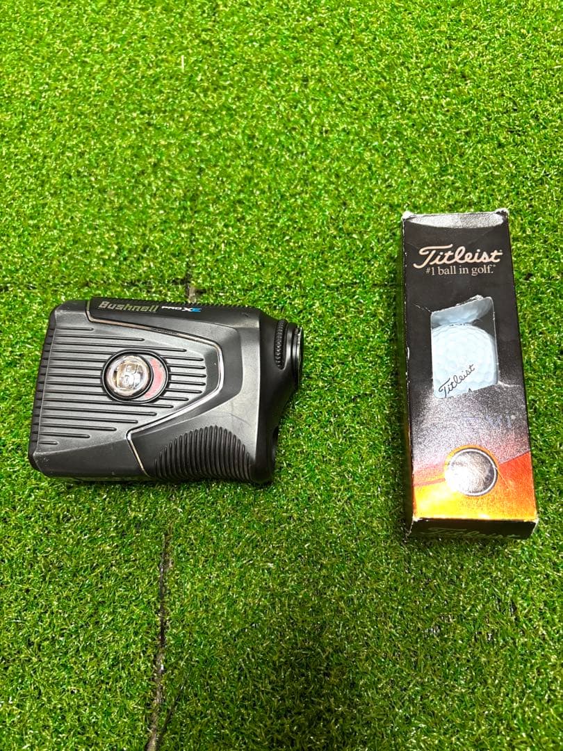 Bushnell Pro XE ゴルフ距離計& Pro V1 ゴルフボール 新品