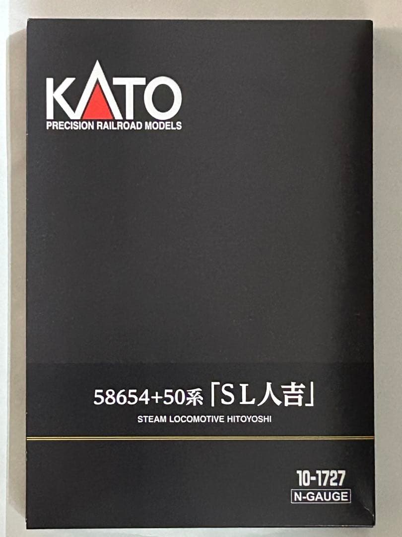 KATO 特別企画品 10-1727 58654+50形 SL人吉 4両セット