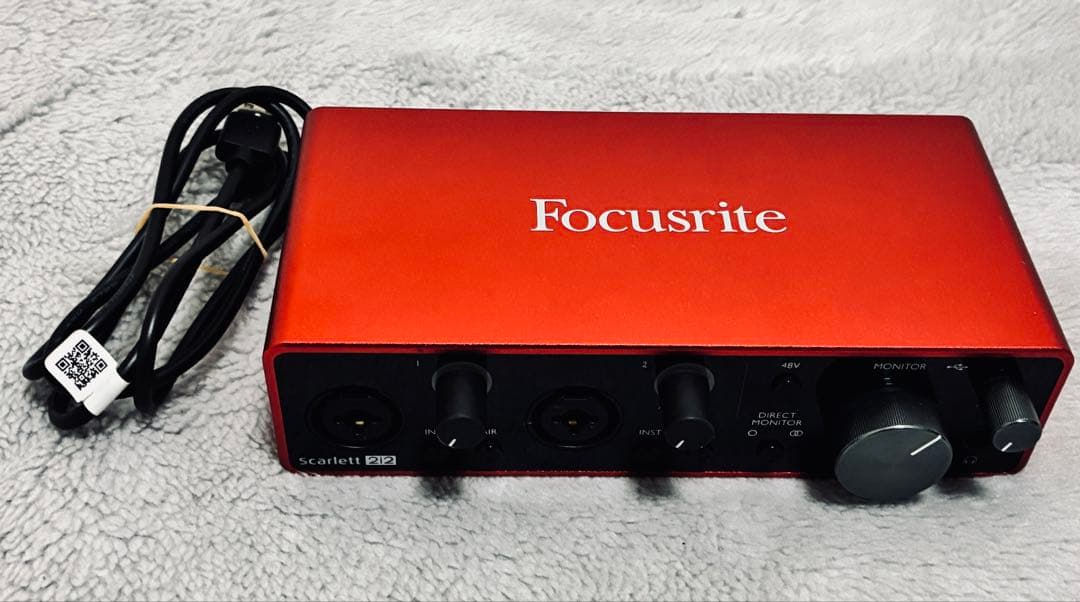 【ちょきりん】Focusrite Scarlett 2i2 Gen3