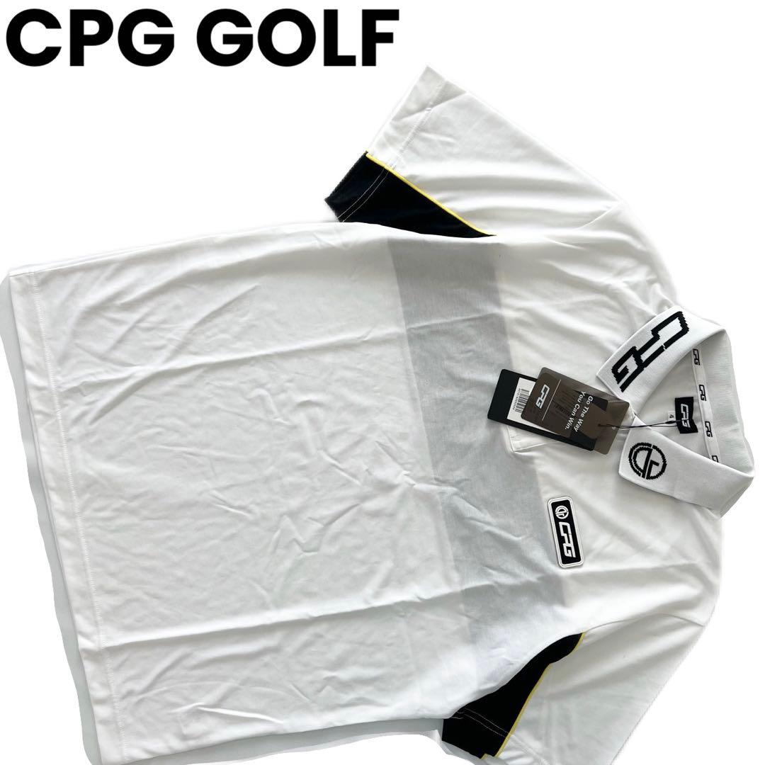 【新品】CPG GOLF シーピージーゴルフ　ポロシャツ　メンズ　4 XL
