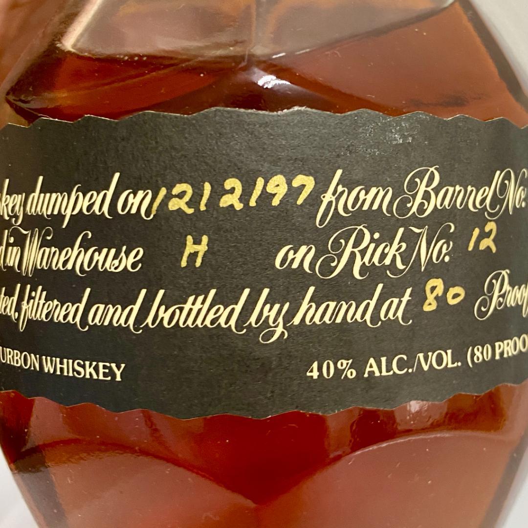 Blanton's◆ブラントン◆バーボンウイスキー◆1997年ボトリング◆未開封