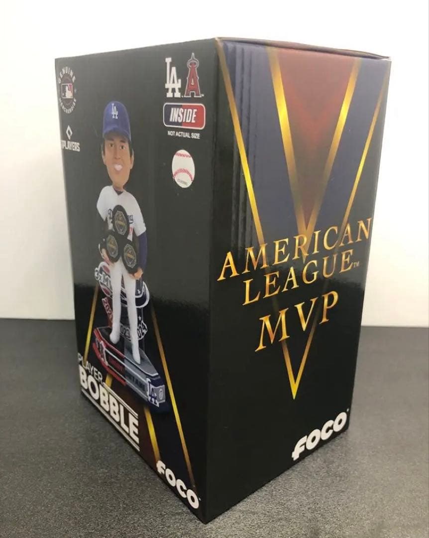 【大谷翔平】 MVP×3 記念ボブルヘッド 217個限定！ドジャース 新品