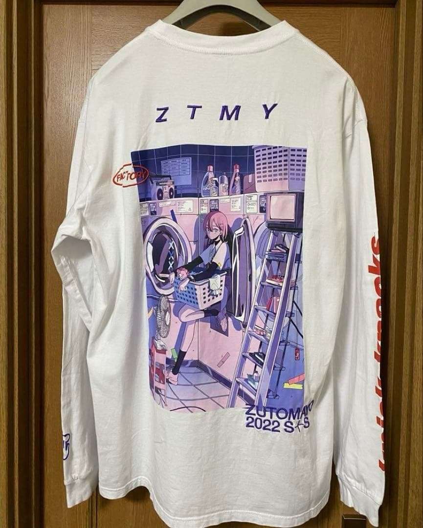 ずっと真夜中でいいのに。ZTMY FCTRガチャ 当たり ロングTシャツ XL