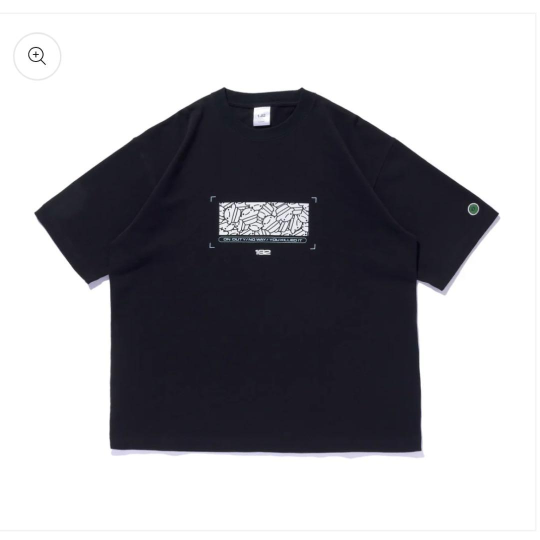 ぐちつぼ　182 BOX LOGO TEE / BLACK M
