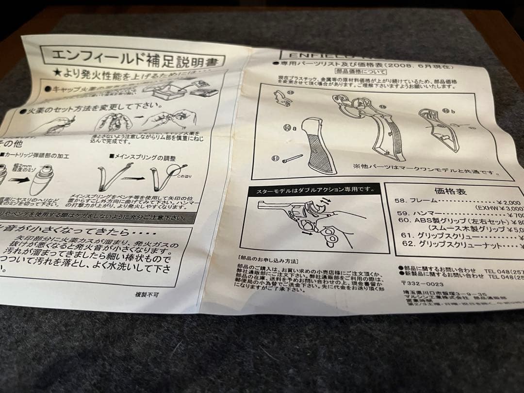 エンフィールドNo.2 Mk1 Star マルシン