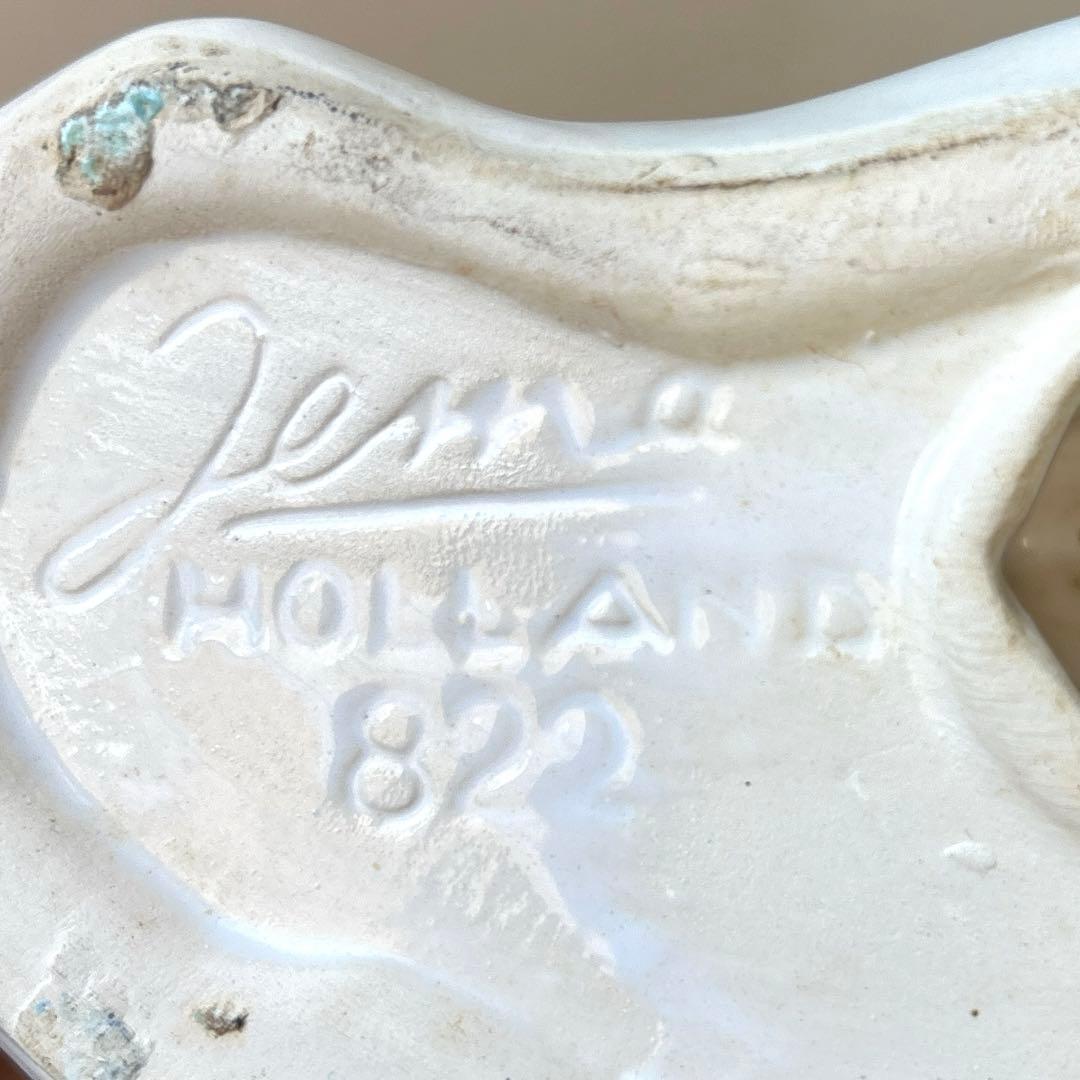 No.822 Jema Holland ジェマ ホランド 魚 磁器 陶器 置物