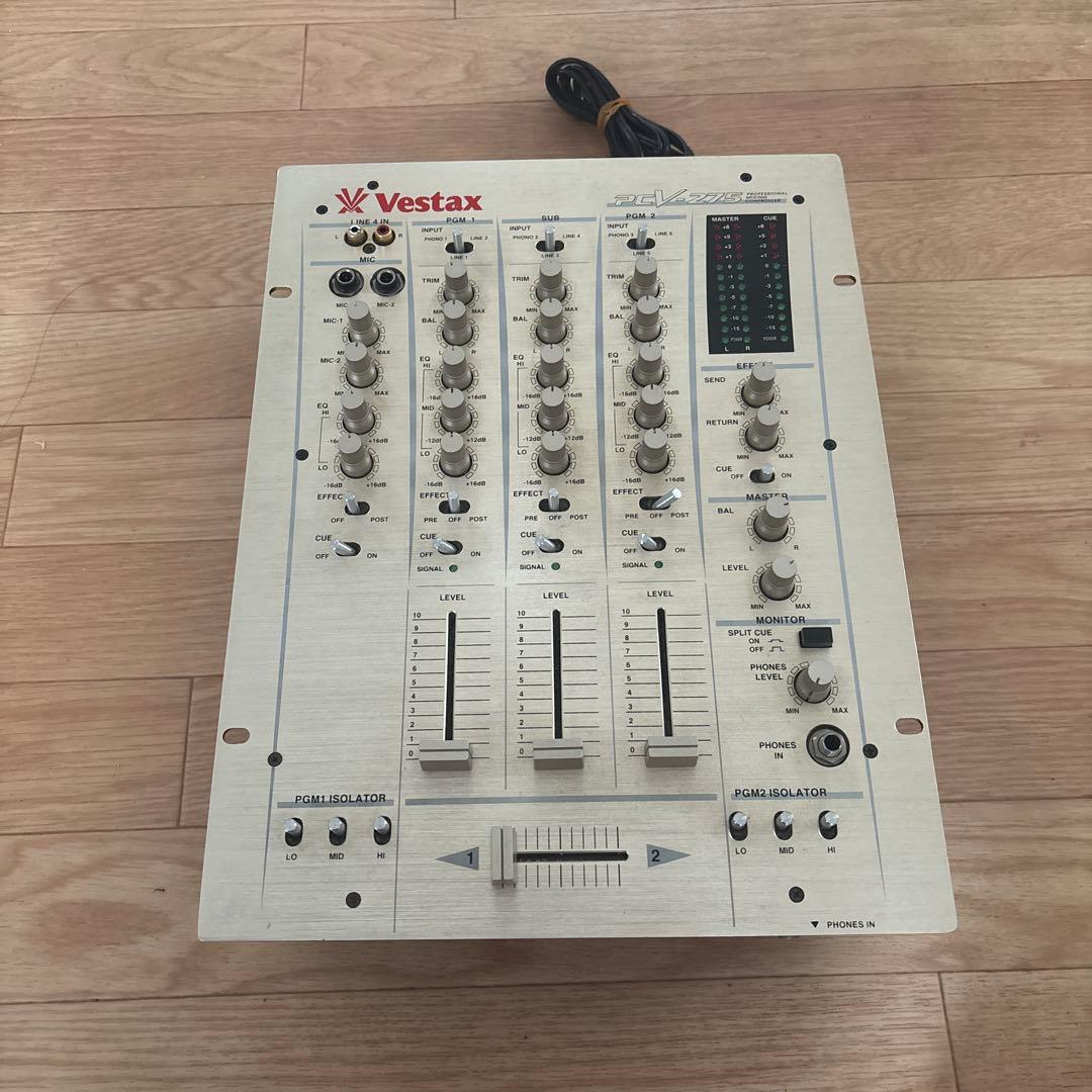 Vestax DJミキサー 4チャンネル
