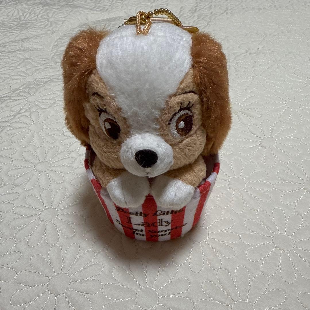 【新品未使用】わんわん物語 レディ Disney Lady キーホルダー レア