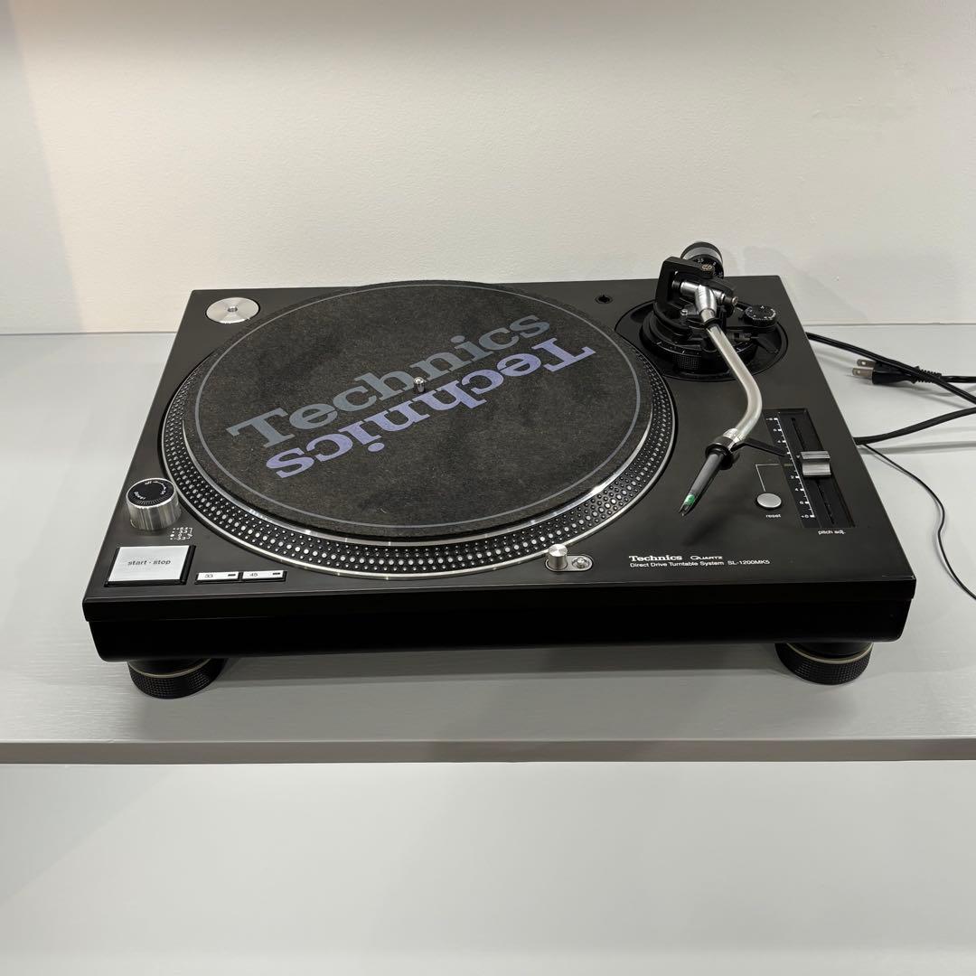 Technics ターンテーブルSL-1200MK5ブラックの2台セット