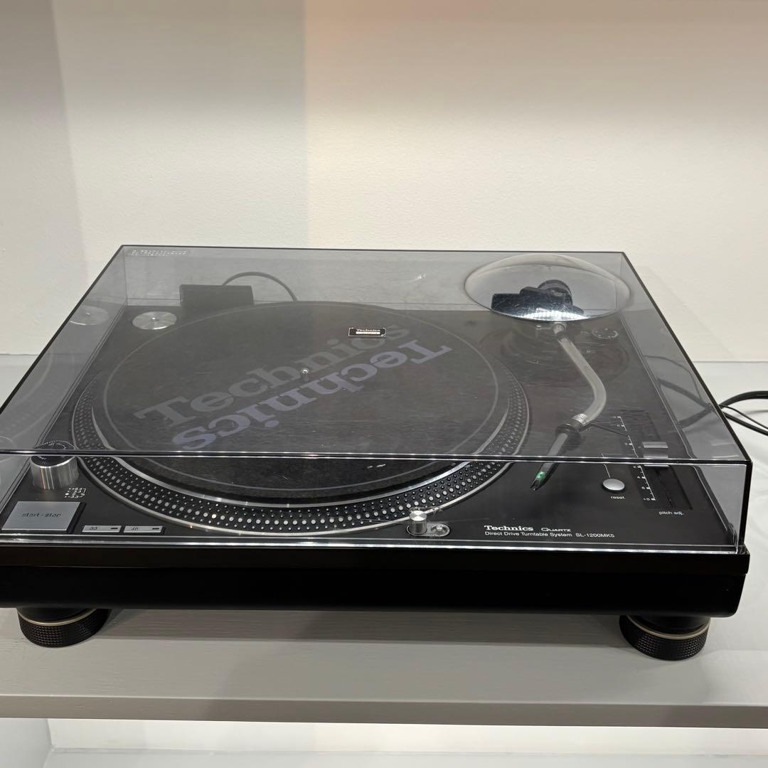Technics ターンテーブルSL-1200MK5ブラックの2台セット