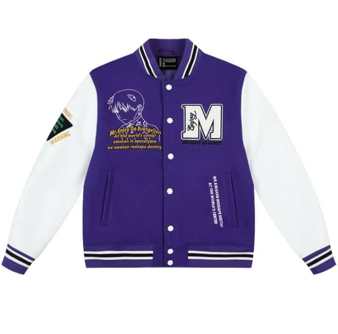 日本未発売 MEDM EVANGELION BASEBALL JACKET