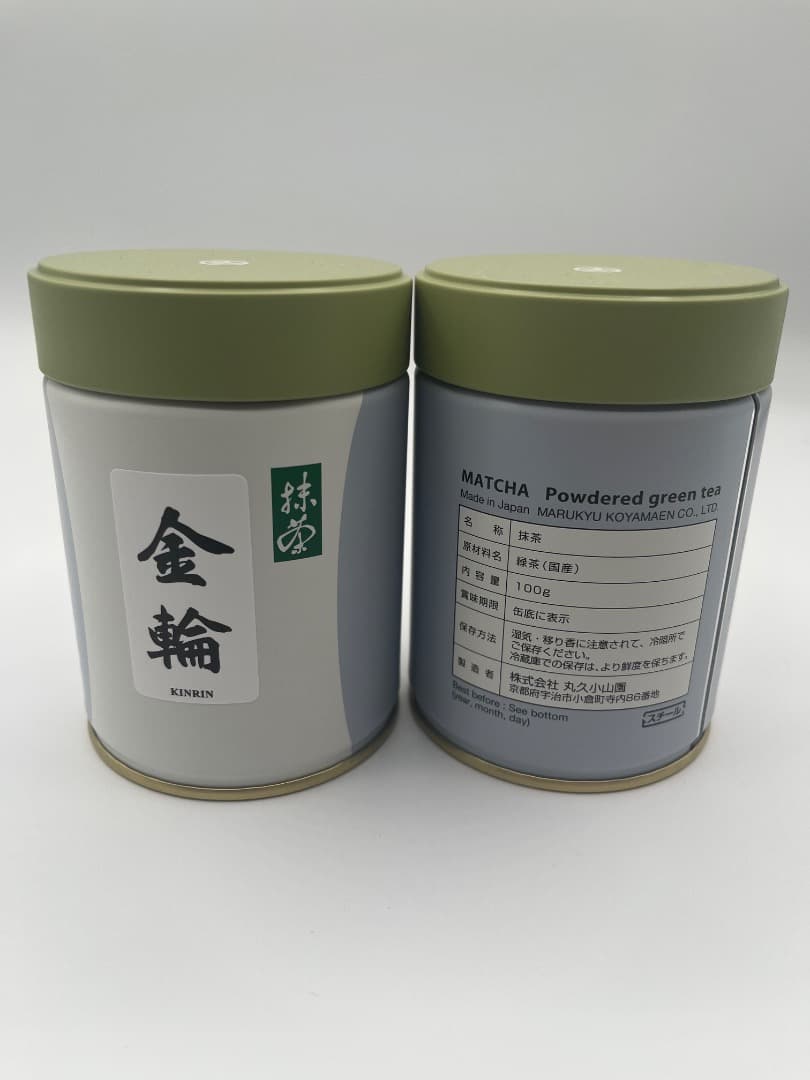 宇治 丸久小山園 抹茶 金輪 (KINRIN) 100g 在庫2缶 その他多数