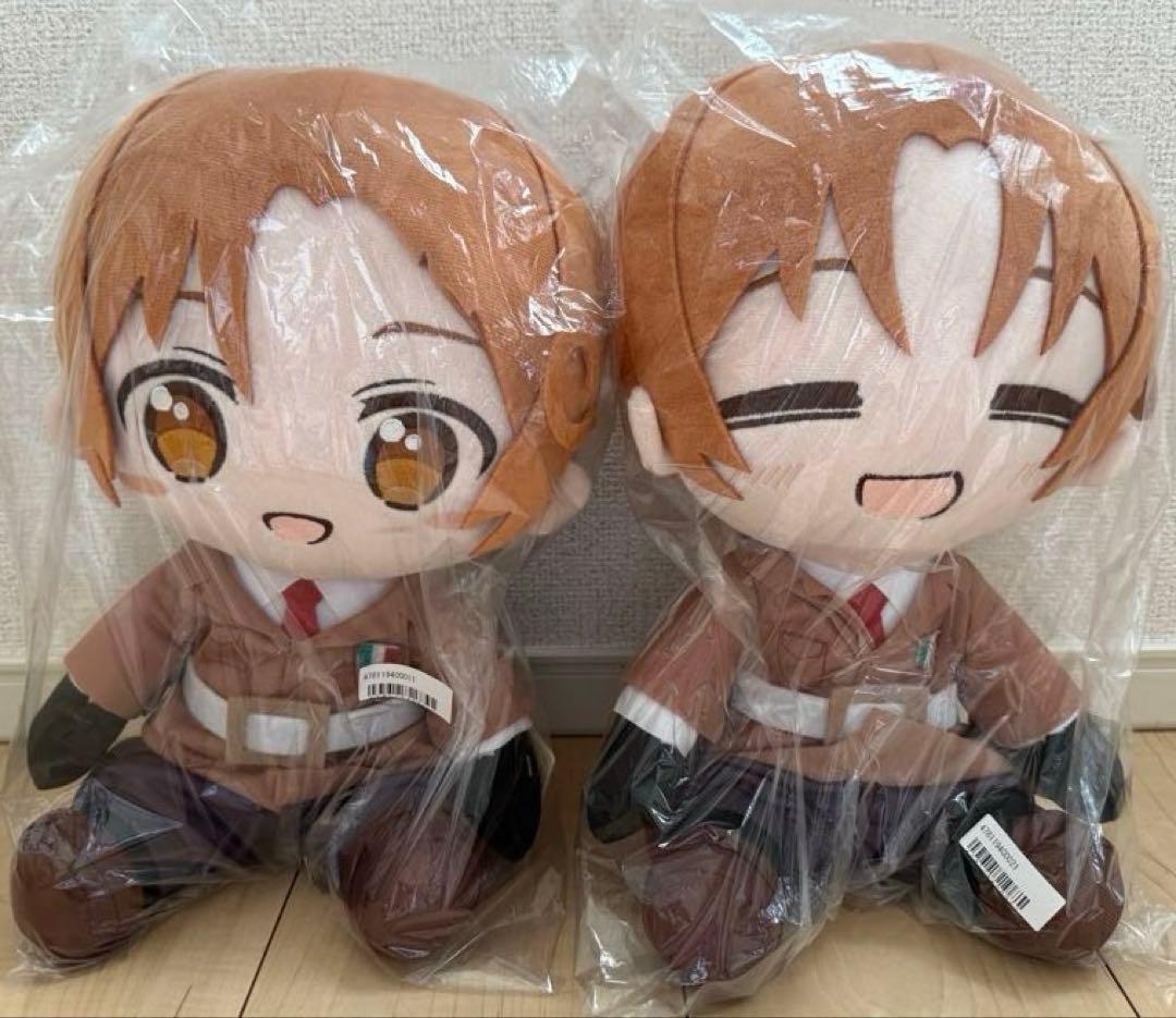 【タイクレ限定】ヘタリア BIGぬいぐるみ イタリア 2種セット