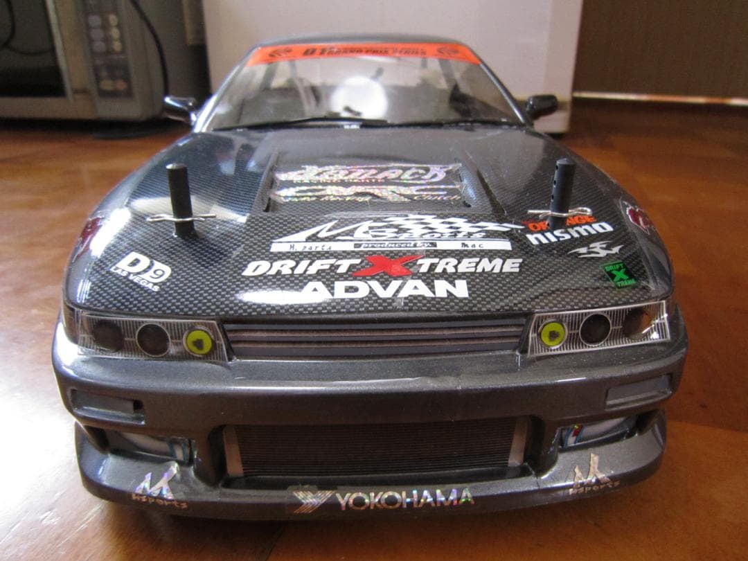 ドリパケ 1/10 コンバ 動作確認済 S13 2.4G 大会参戦車両 大金投資
