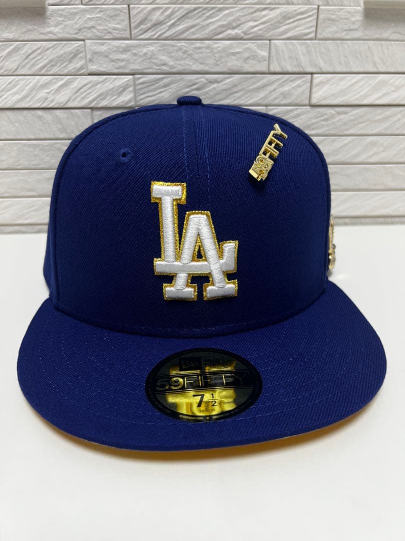 ドジャース 2025 59FIFTY Day 記念フィッテッドキャップ ピンズ付