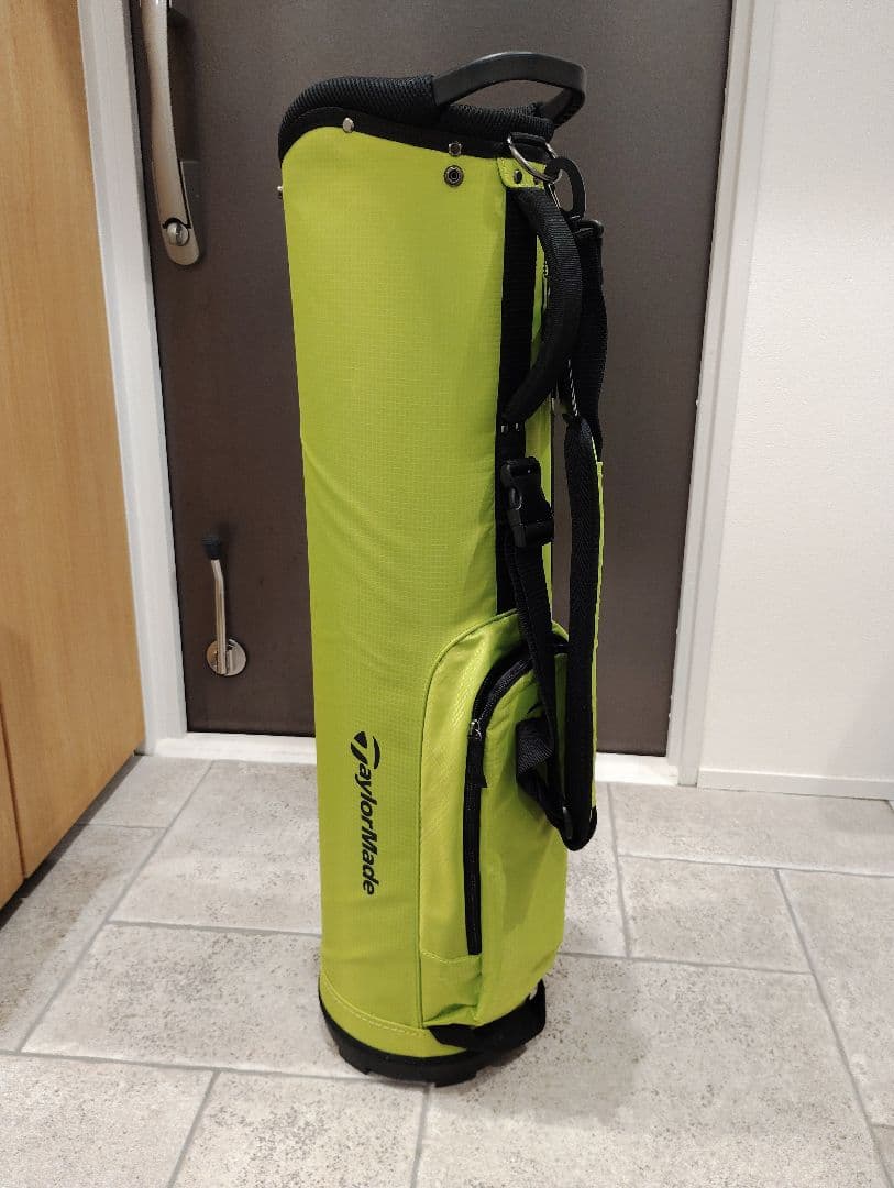 完売【希少】テーラーメイド、スリム7キャディバック、黄緑インチ